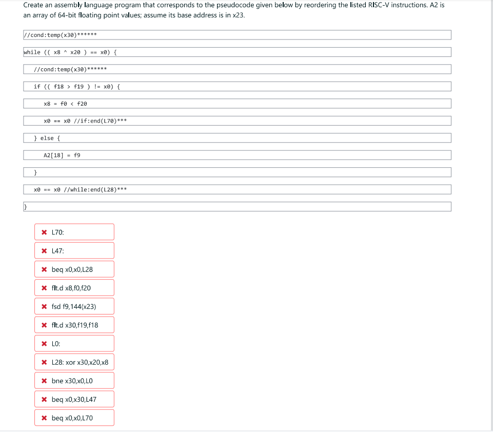 Solved Create an assembly language program that corresponds | Chegg.com