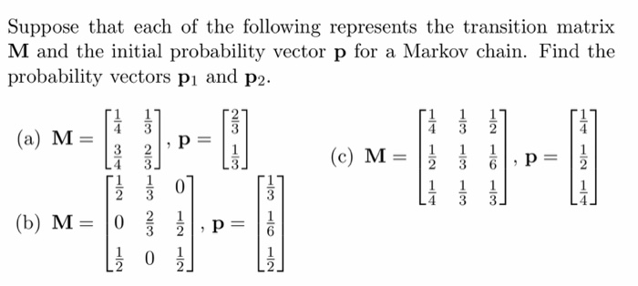 Solved Suppose that each of the following represents the | Chegg.com