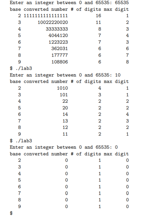 the digits of the converted number must now appear | Chegg.com