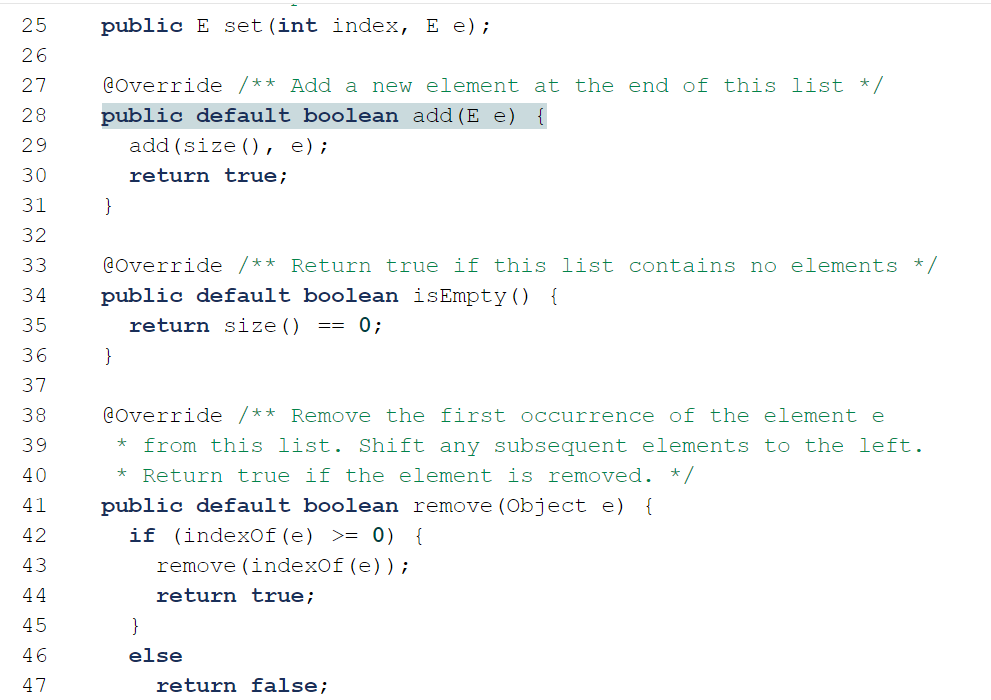 Solved // Move the elements to the right after the specified | Chegg.com