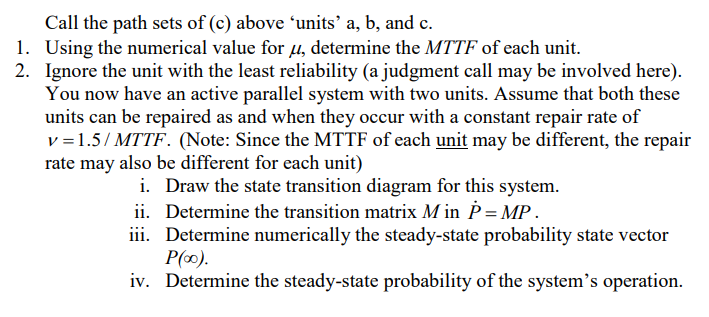 MEAN IS 8.92 THE THREE PATH SETS ARE [1], [2,3], | Chegg.com