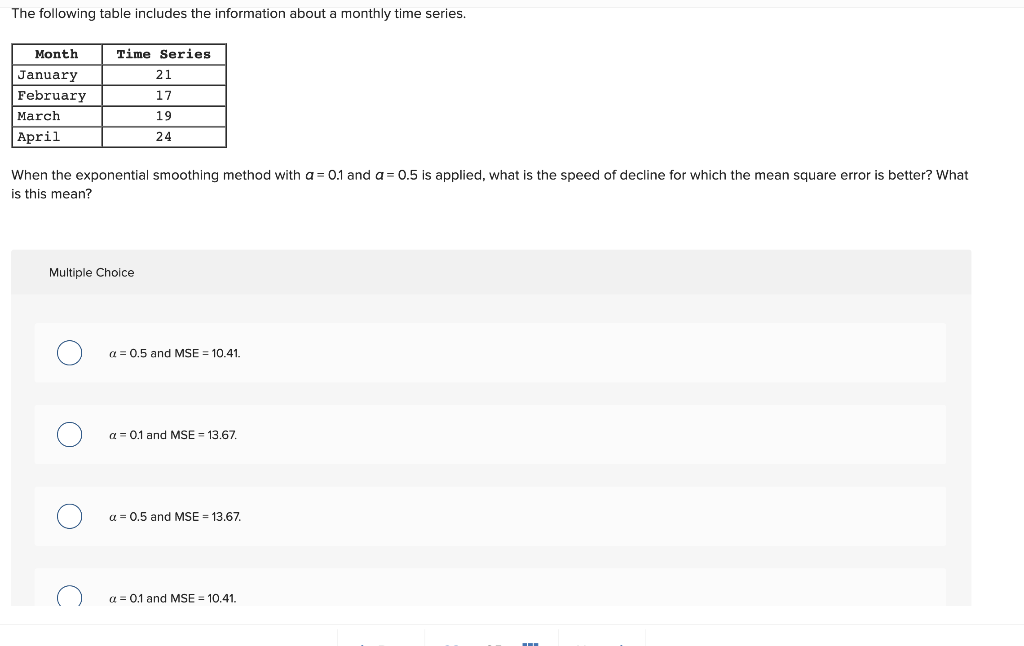 Solved The following table includes the information about a | Chegg.com