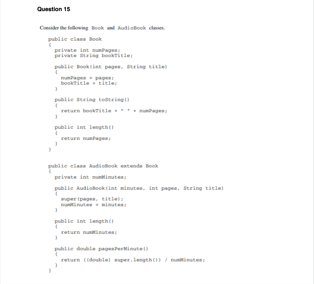 Question 12 Assume that a and b have been defined and | Chegg.com