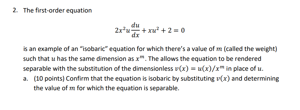 Solved The first-order | Chegg.com