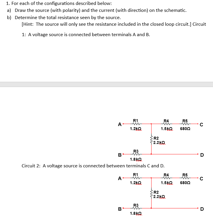 Solved For each of the configurations described below:a) | Chegg.com