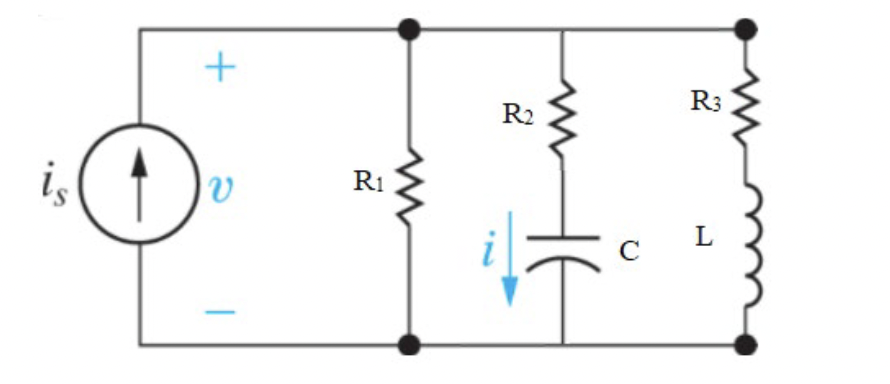 Solved Given; The sinusoidal current source produces the | Chegg.com