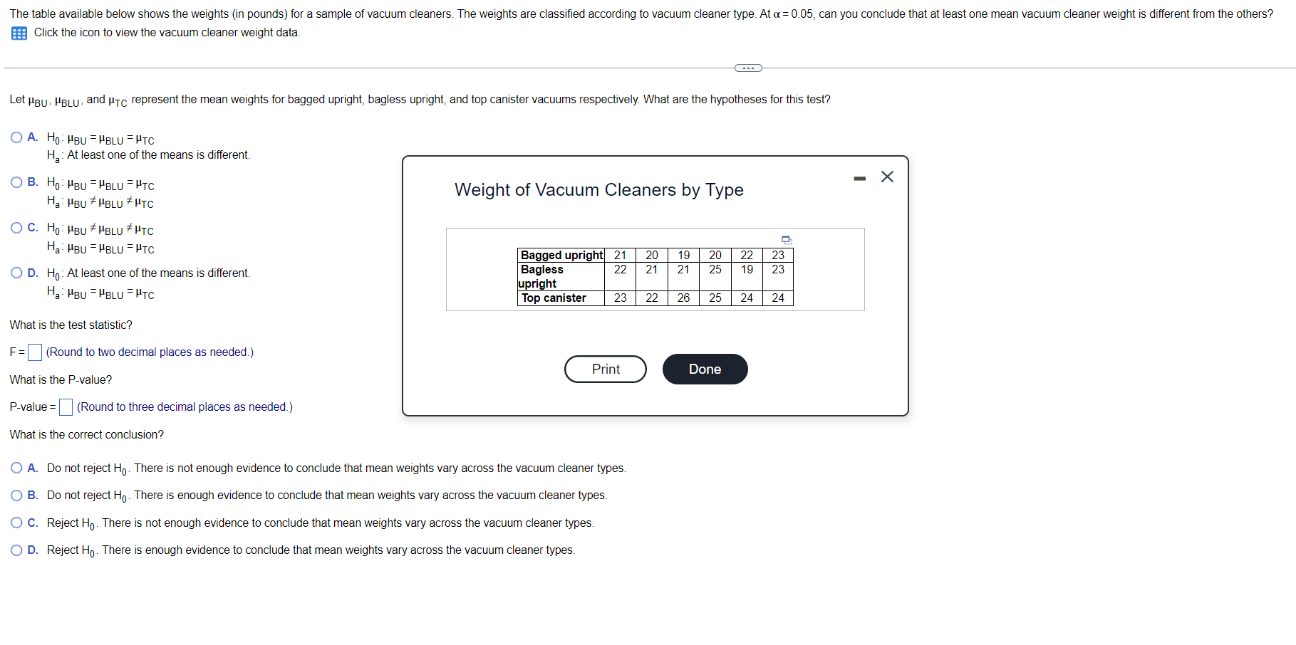 Solved A. \\( \\mathrm{H}_{0}: | Chegg.com