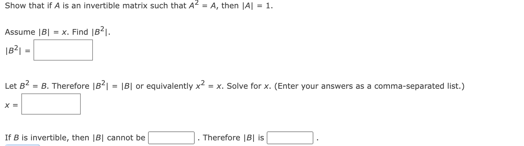Solved Show that if A is an invertible matrix such that | Chegg.com