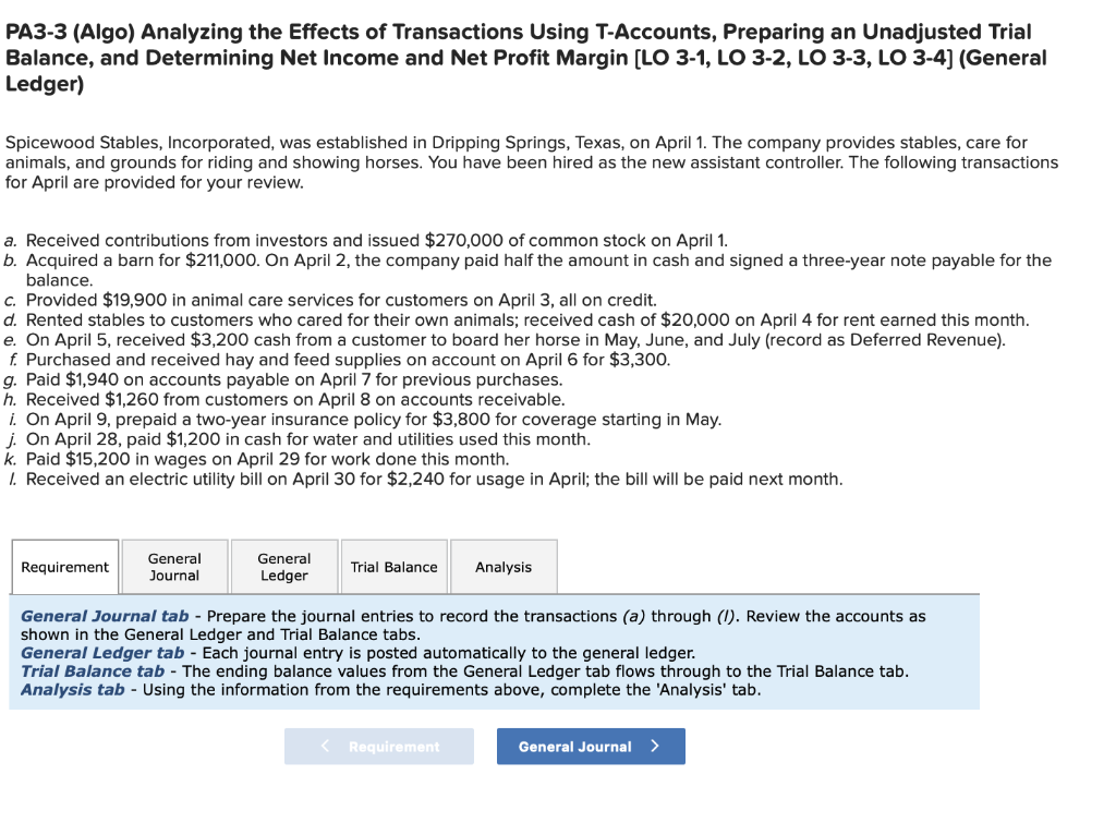 Solved PA3-3 (Algo) Analyzing the Effects of Transactions | Chegg.com
