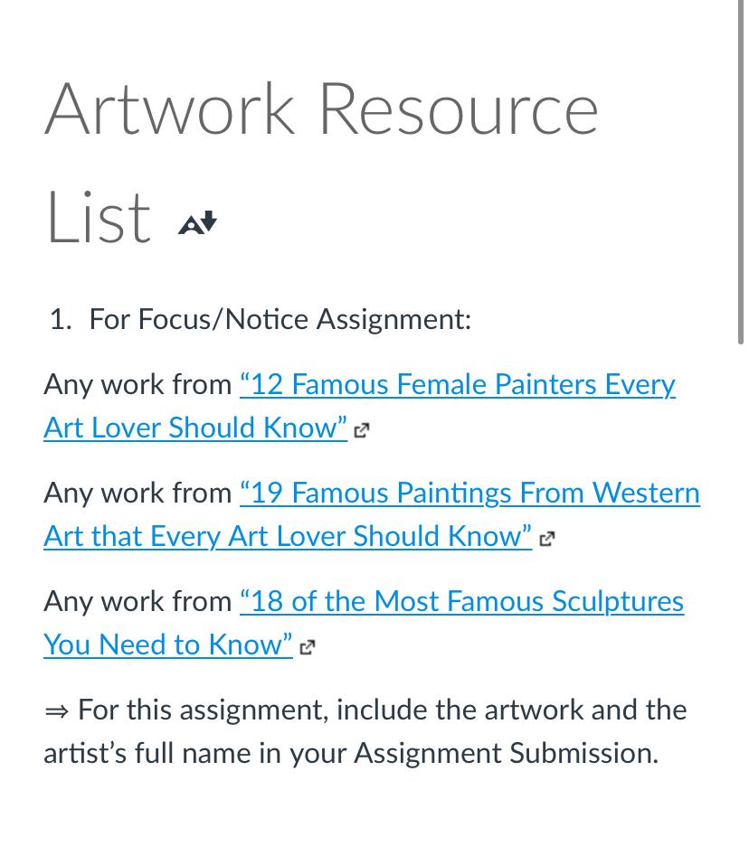 THE NOTICE AND FOCUS METHOD OF ANALYSIS *Adapted from | Chegg.com