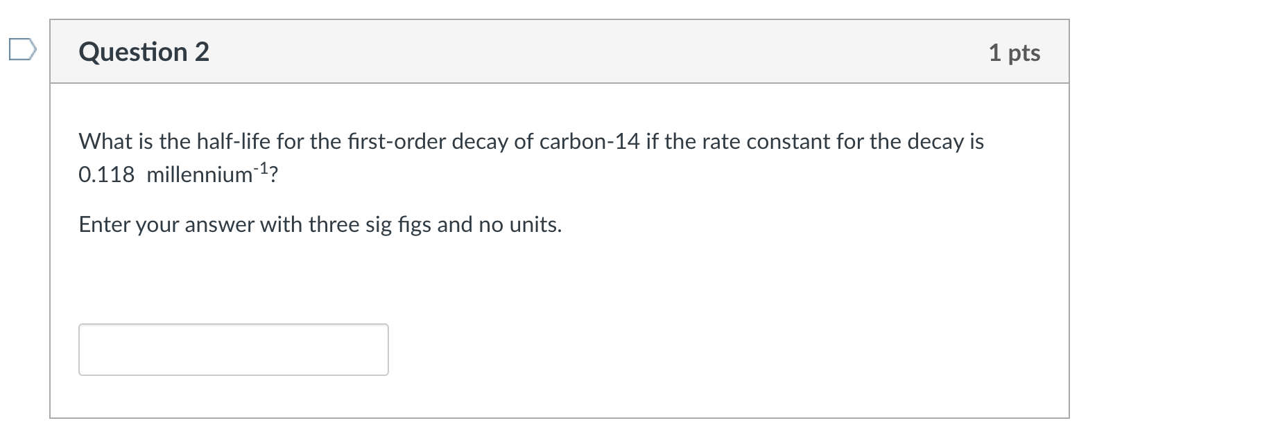 Solved What is the half-life for the first-order decay of | Chegg.com