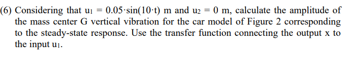 12 - х e G k2 Cs2 m, ksi Csi m2 m k Ct u2 C u Figure | Chegg.com