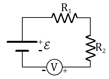Solved What is the voltmeter reading (in volts) in the | Chegg.com