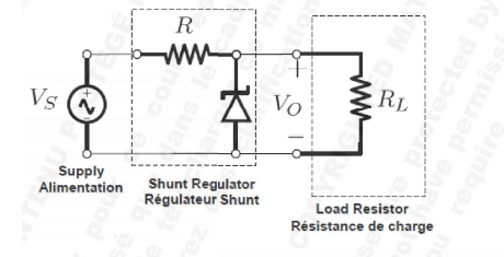 Solved The Zener of the shunt regulator shown in Figure 4, | Chegg.com