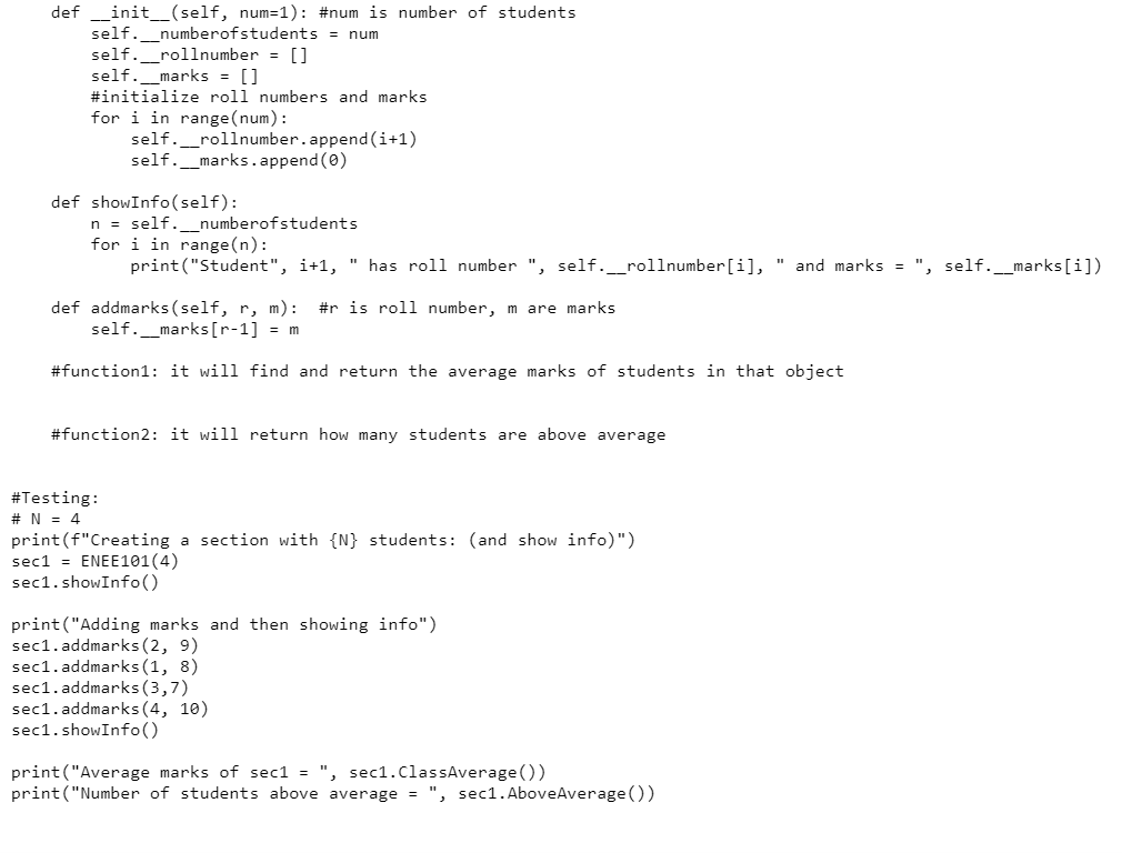 Solved i want this pthon code written in a different style . | Chegg.com