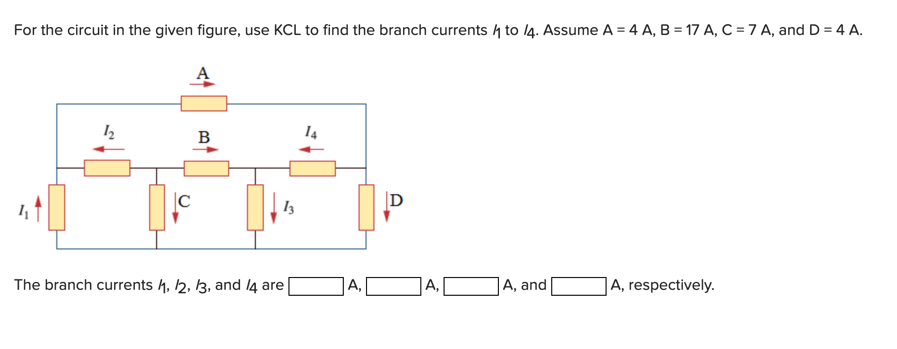 Solved For the circuit in the given figure, use KCL to find | Chegg.com