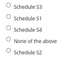 Solved Consider the following four schedules due to three | Chegg.com