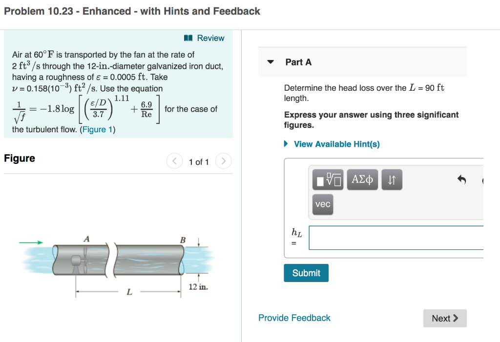 Solved Problem 10.23 - Enhanced - with Hints and Feedback | Chegg.com