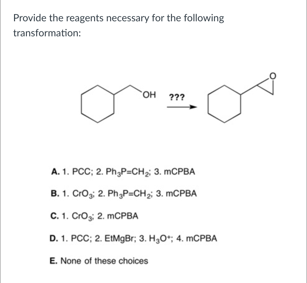 Solved Provide the product for the following reaction | Chegg.com