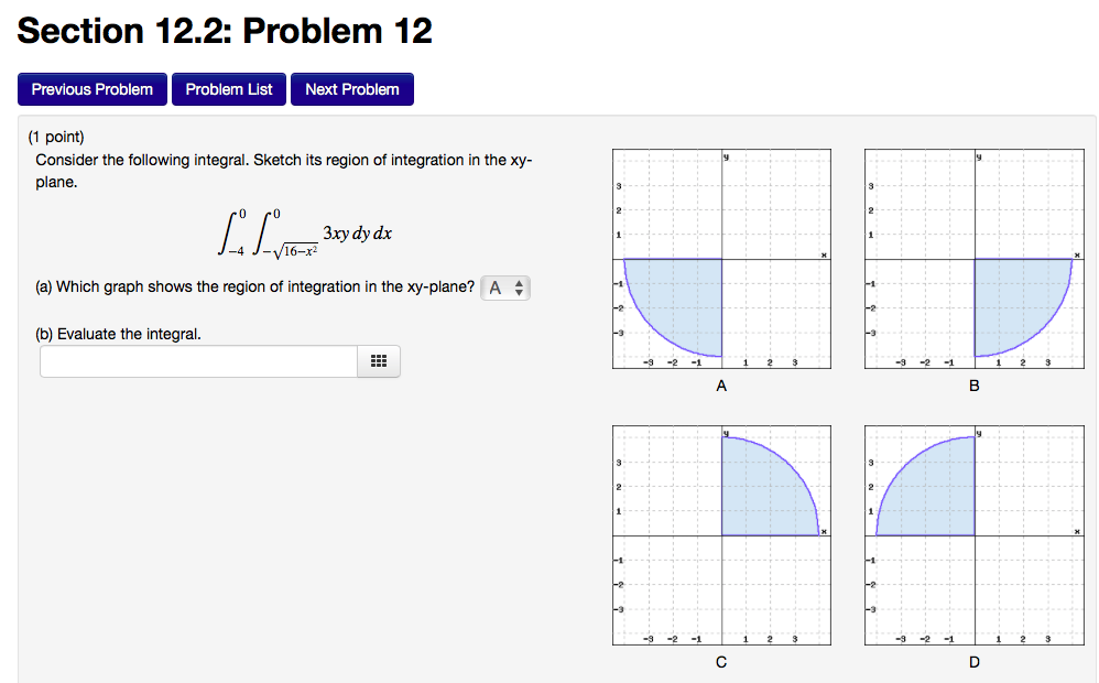 Solved Section 12.2: Problem 12 Previous Problem Problem | Chegg.com