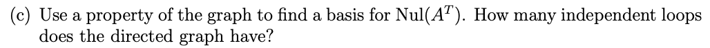 Solved 2. Consider the matrix: (a) Draw a directed graph | Chegg.com
