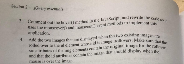 Solved exercise 8-2 use different event methods for the | Chegg.com