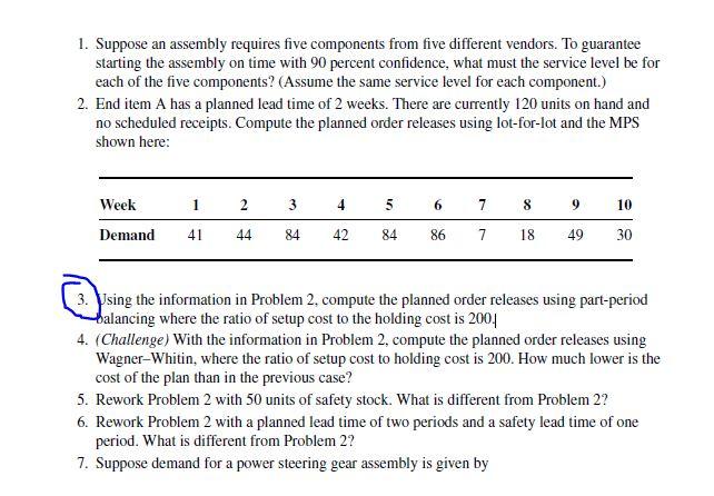 Solved Using the information in Problem 2, compute the | Chegg.com