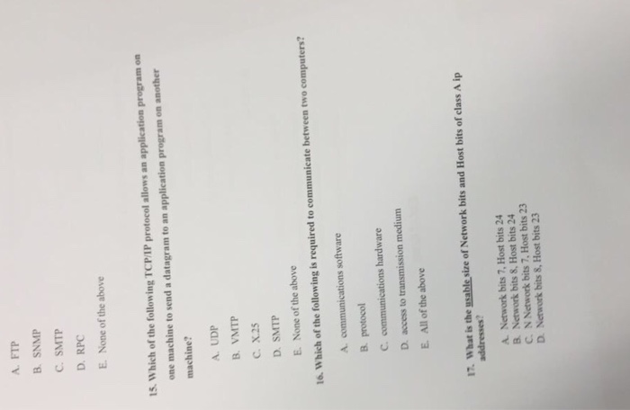 Solved 15 mark each) 1. Which devices make Layer 3 | Chegg.com