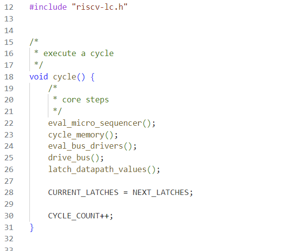 Solved \#lnclude "riscv-Ic.h" | Chegg.com