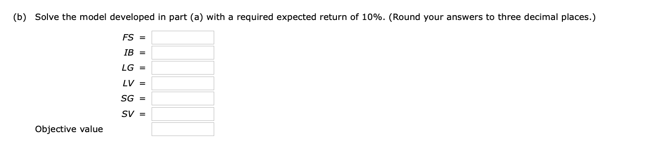 As discussed in Section 8.3, the Markowitz model uses | Chegg.com