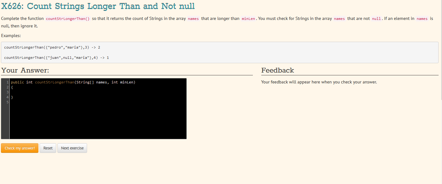 Solved string s is shorter 20 characters, just return it | Chegg.com