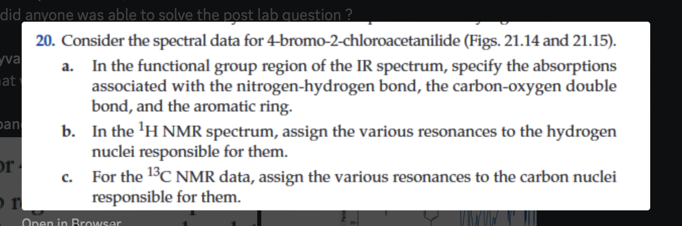 Solved Consider the spectral data for | Chegg.com