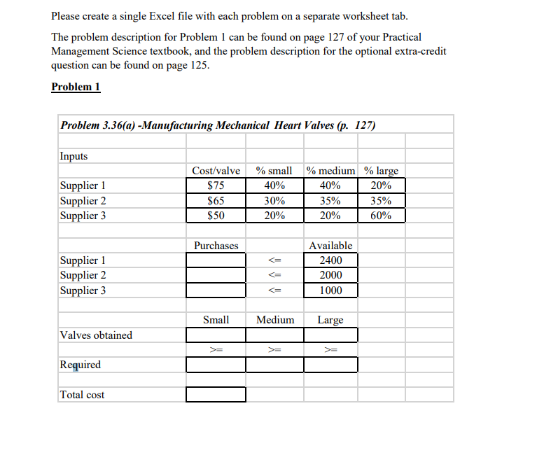Solved Please provide the excel sheets and have clear images | Chegg.com
