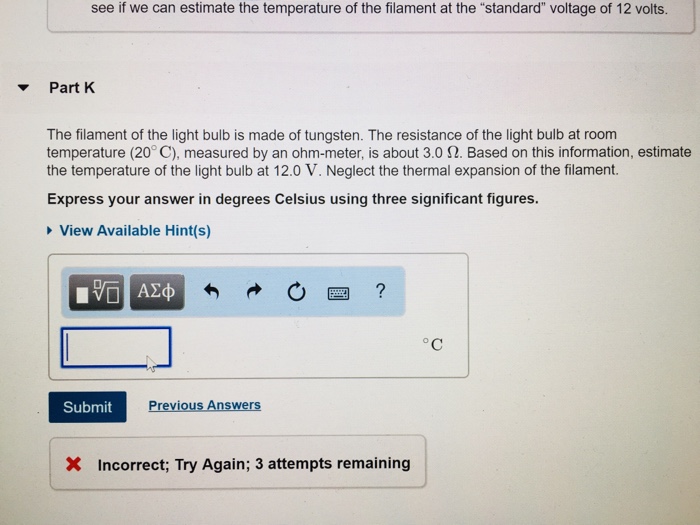 Solved see if we can estimate the temperature of the | Chegg.com