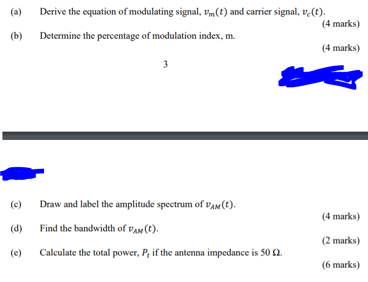 Solved Q3 Figure Q3 shows the process of amplitude | Chegg.com