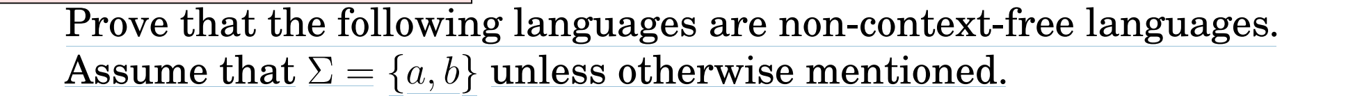 Solved Prove that the following languages are | Chegg.com