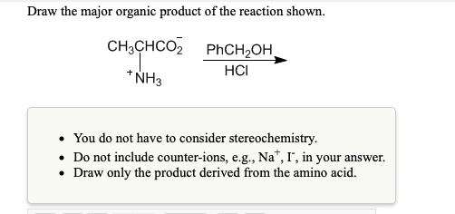 Solved Draw the major organic product of the reaction shown. | Chegg.com