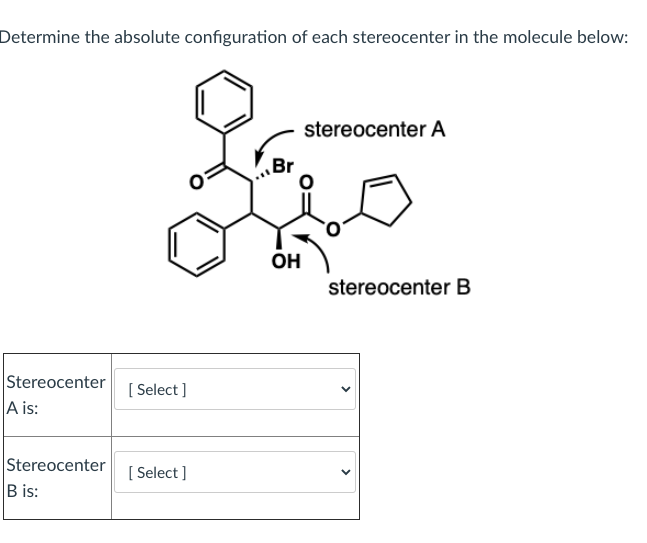 Solved Determine the absolute configuration of each | Chegg.com