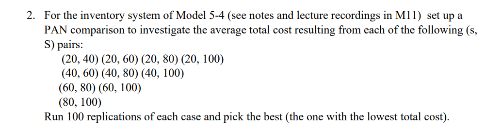 Please solve and explain how to solve on Arena SIMU | Chegg.com