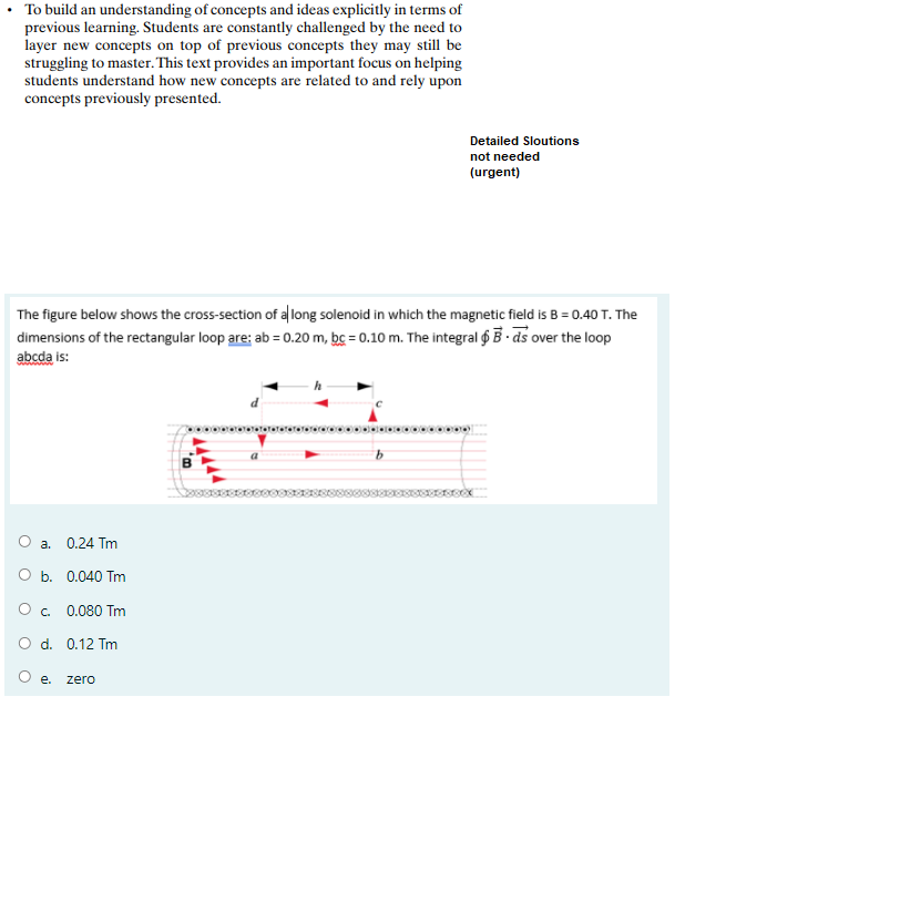 Solved • To build an understanding of concepts and ideas | Chegg.com
