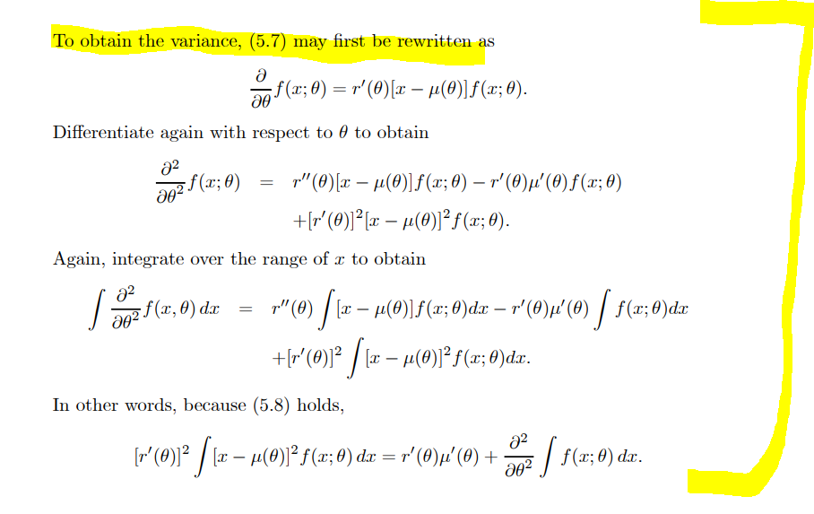 Solved explain the steps of finding (mean and variance) for | Chegg.com