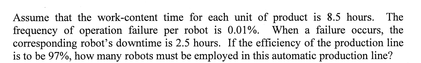 Solved Assume that the work-content time for each unit of | Chegg.com
