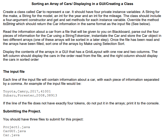 Solved Please try to write the code with Project 1,2 and 3 | Chegg.com