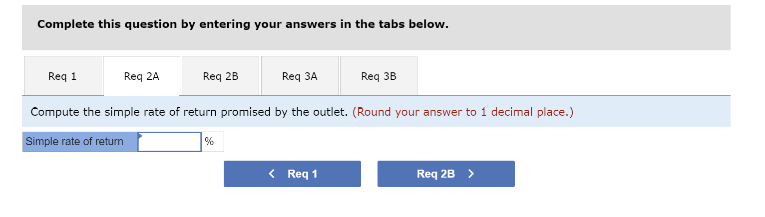 Solved Problem 12-19 (Algo) Simple Rate of Return; Payback | Chegg.com