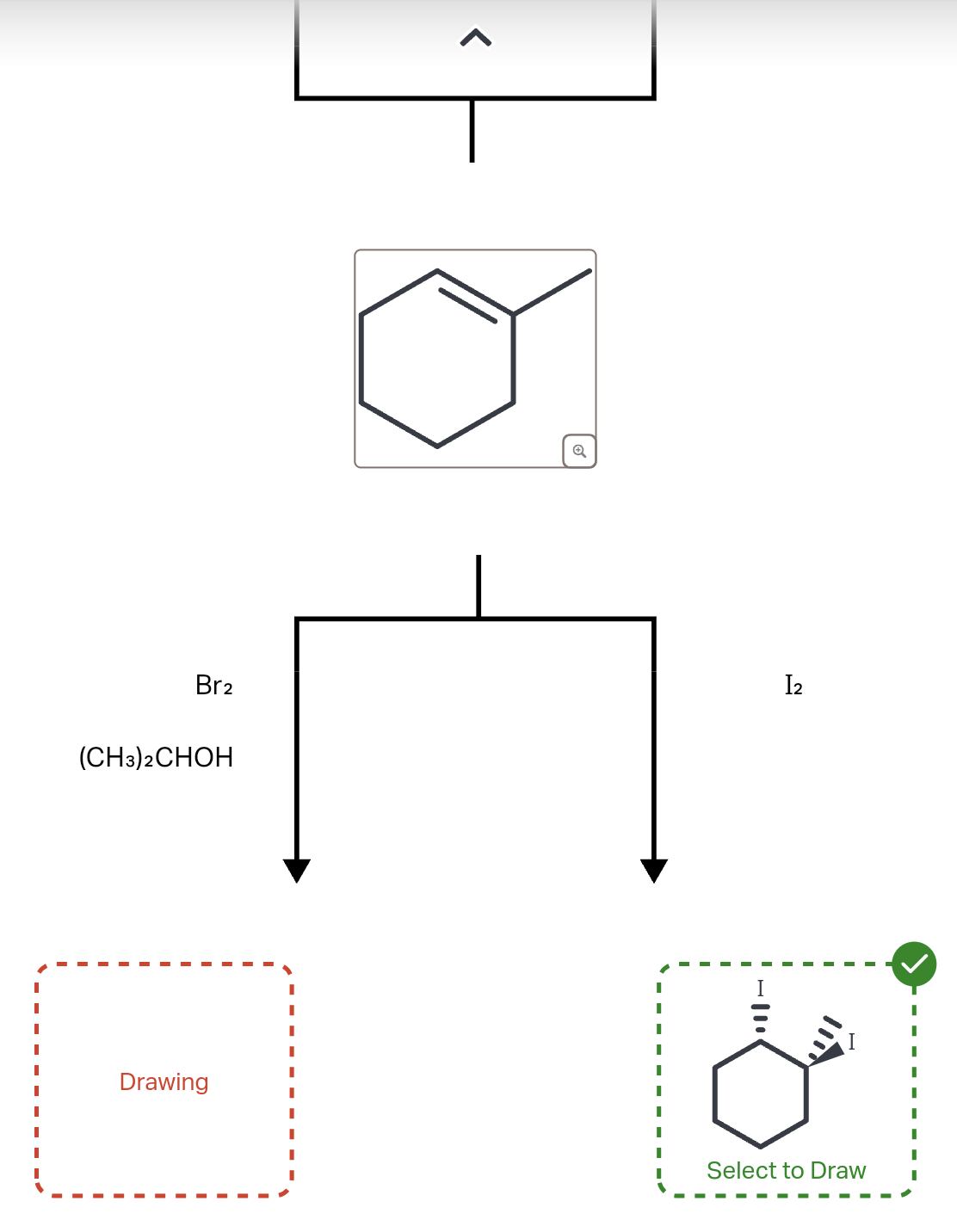 Solved A common alkene starting material is ﻿shown below. | Chegg.com
