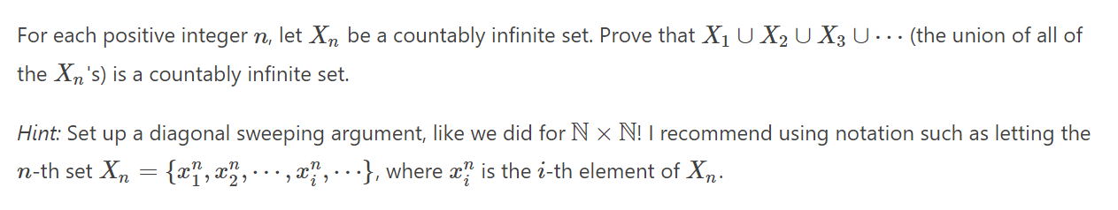 Solved For each positive integer n, let Xn be a countably | Chegg.com