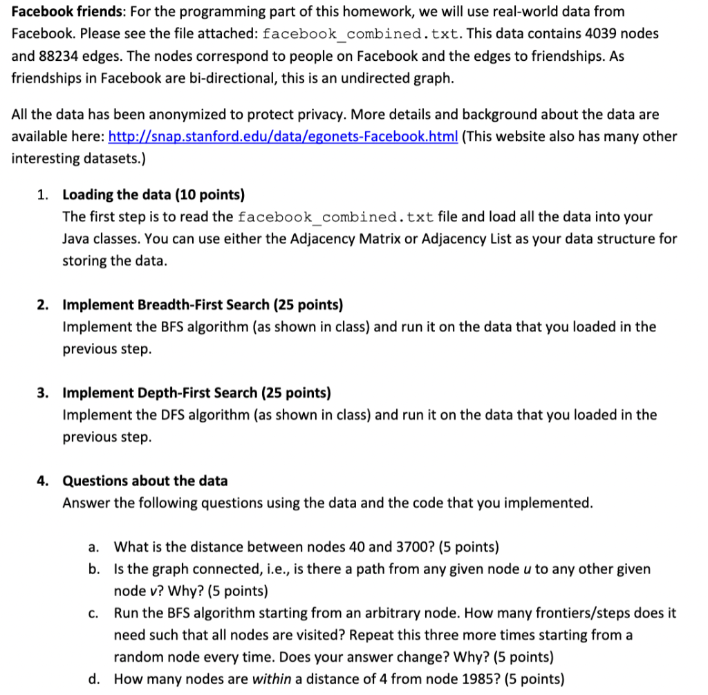Solved What are the steps and code for doing this in Java on | Chegg.com