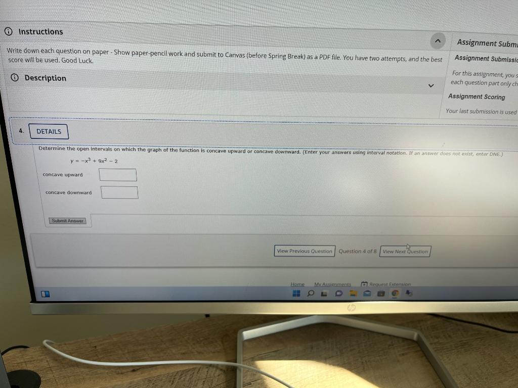 Solved Instructions Assignment Submi Write down each | Chegg.com