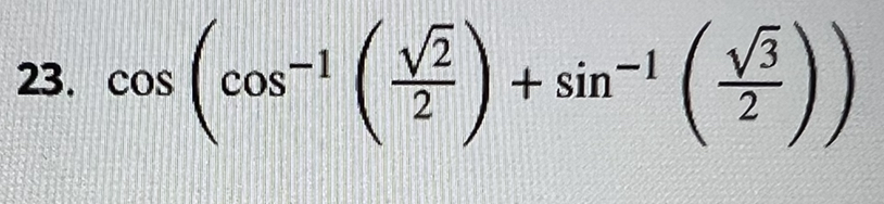 Solved Find the exact value of each expression.The answer | Chegg.com