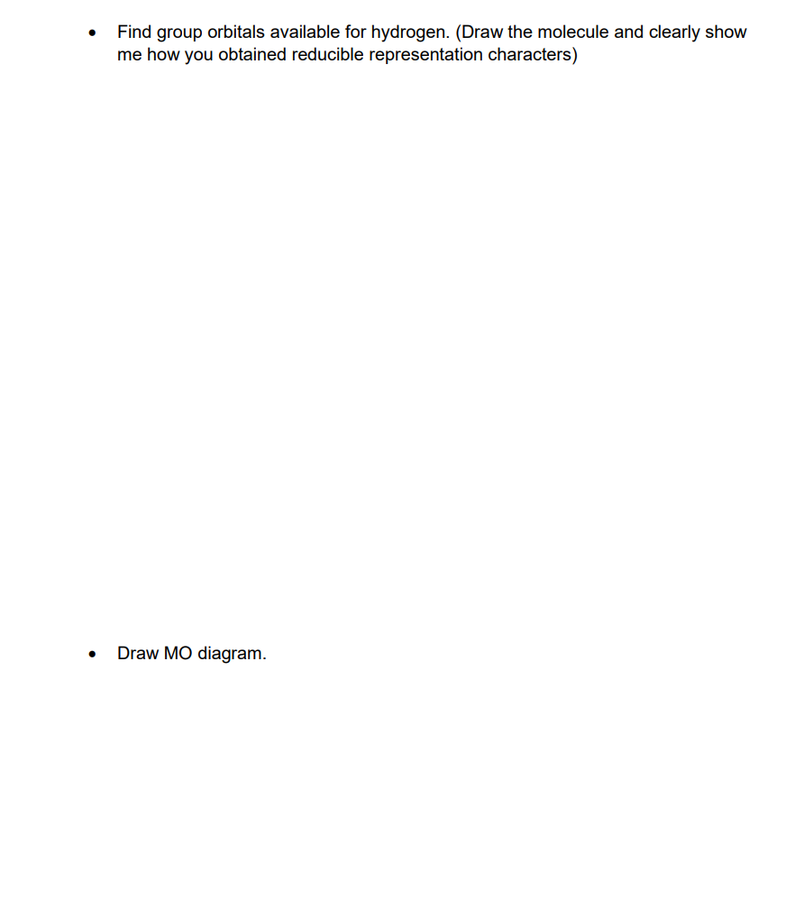 Solved 2. Construct a molecular orbital diagram for methane. | Chegg.com